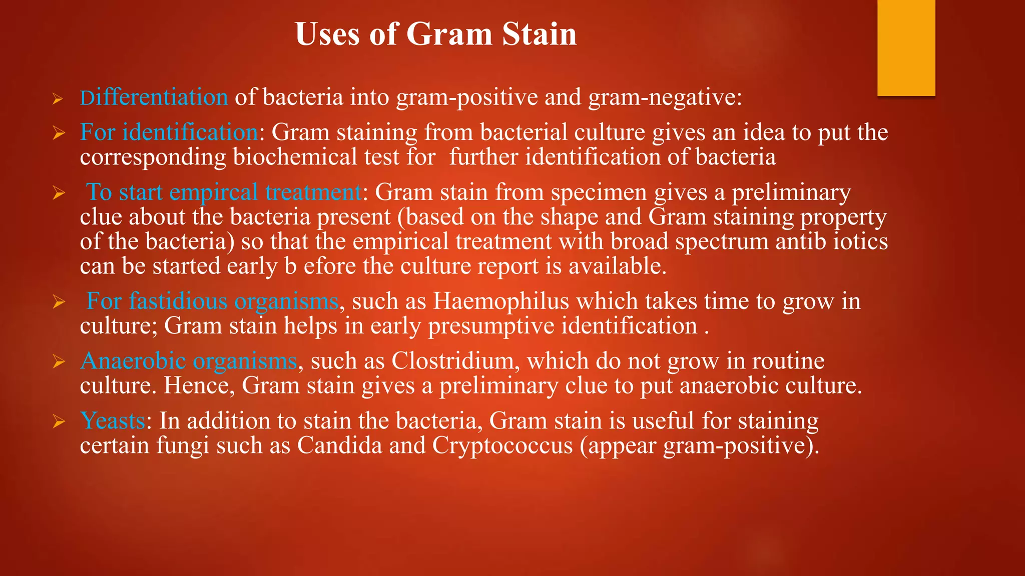 Staining in Microbiology | PPTX