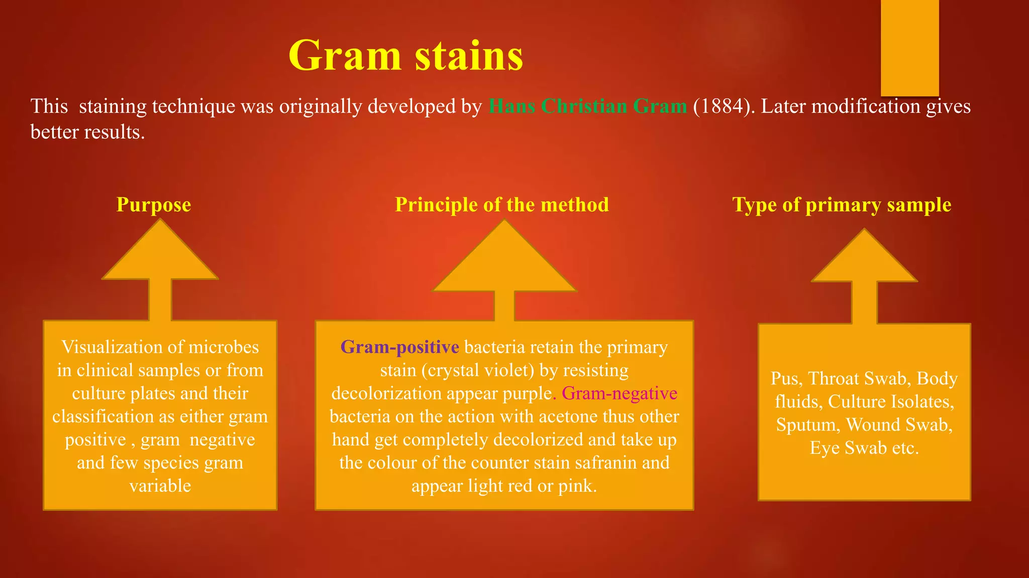 Staining in Microbiology | PPTX