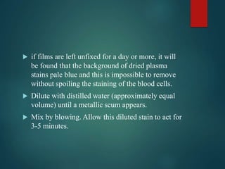 staining of blood smears.pptx