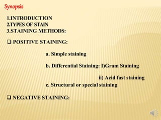 Staining techniques | PPTX