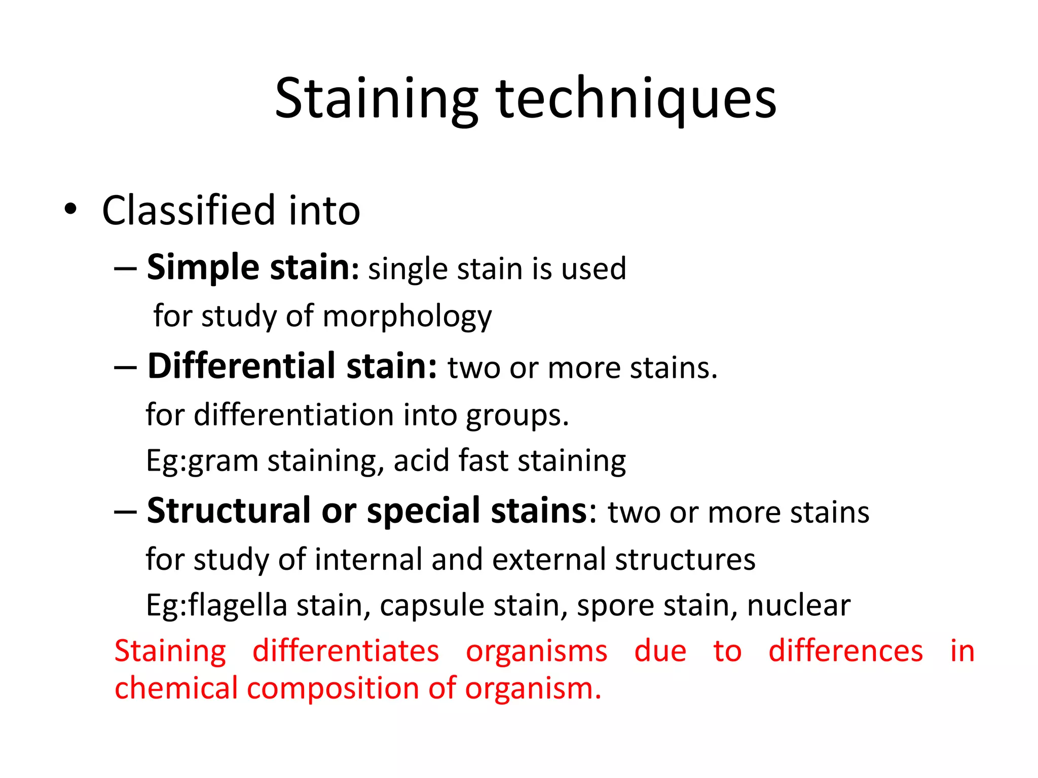 Staining techniques | PPTX