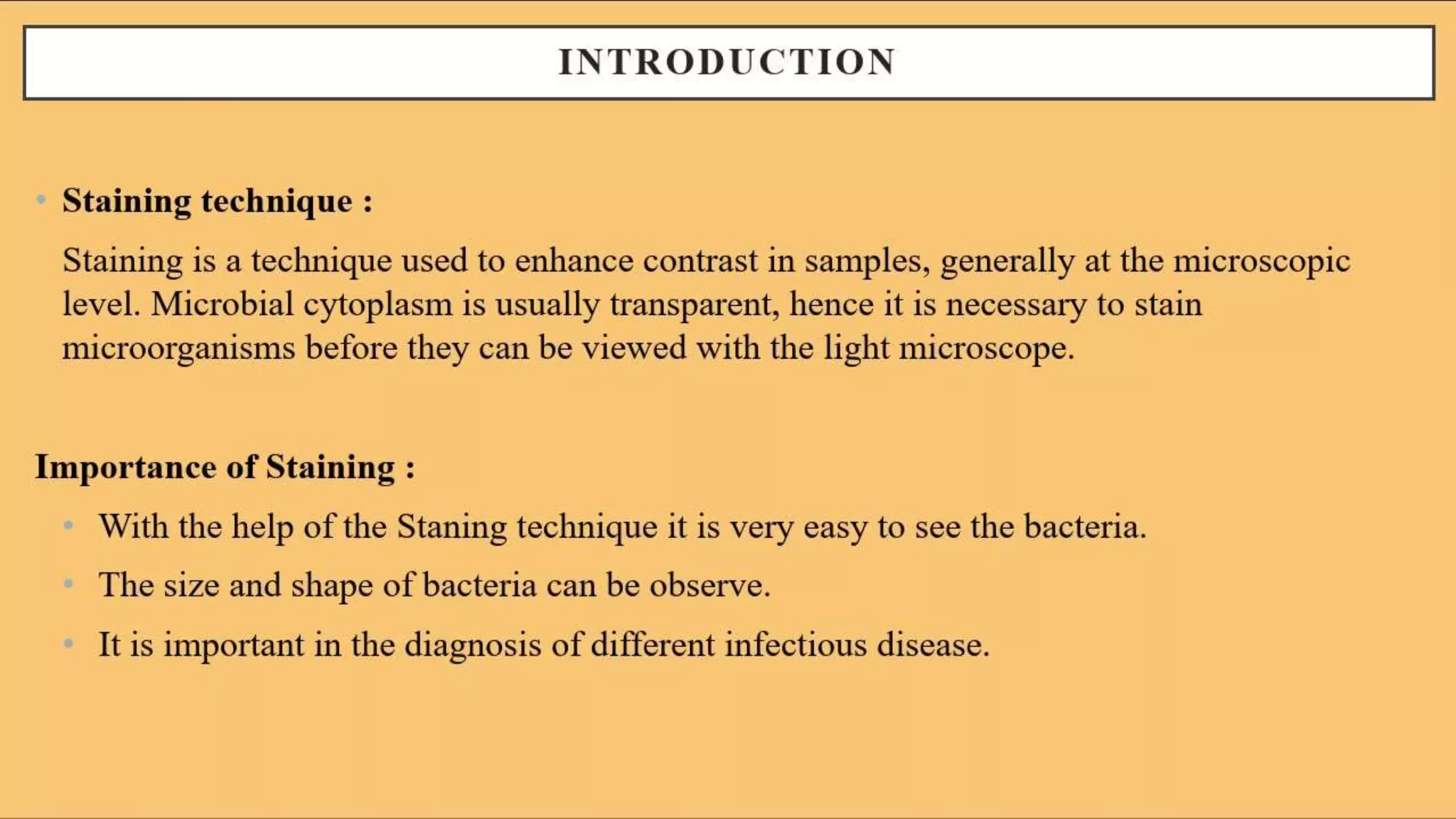 Staining techniques | PPT