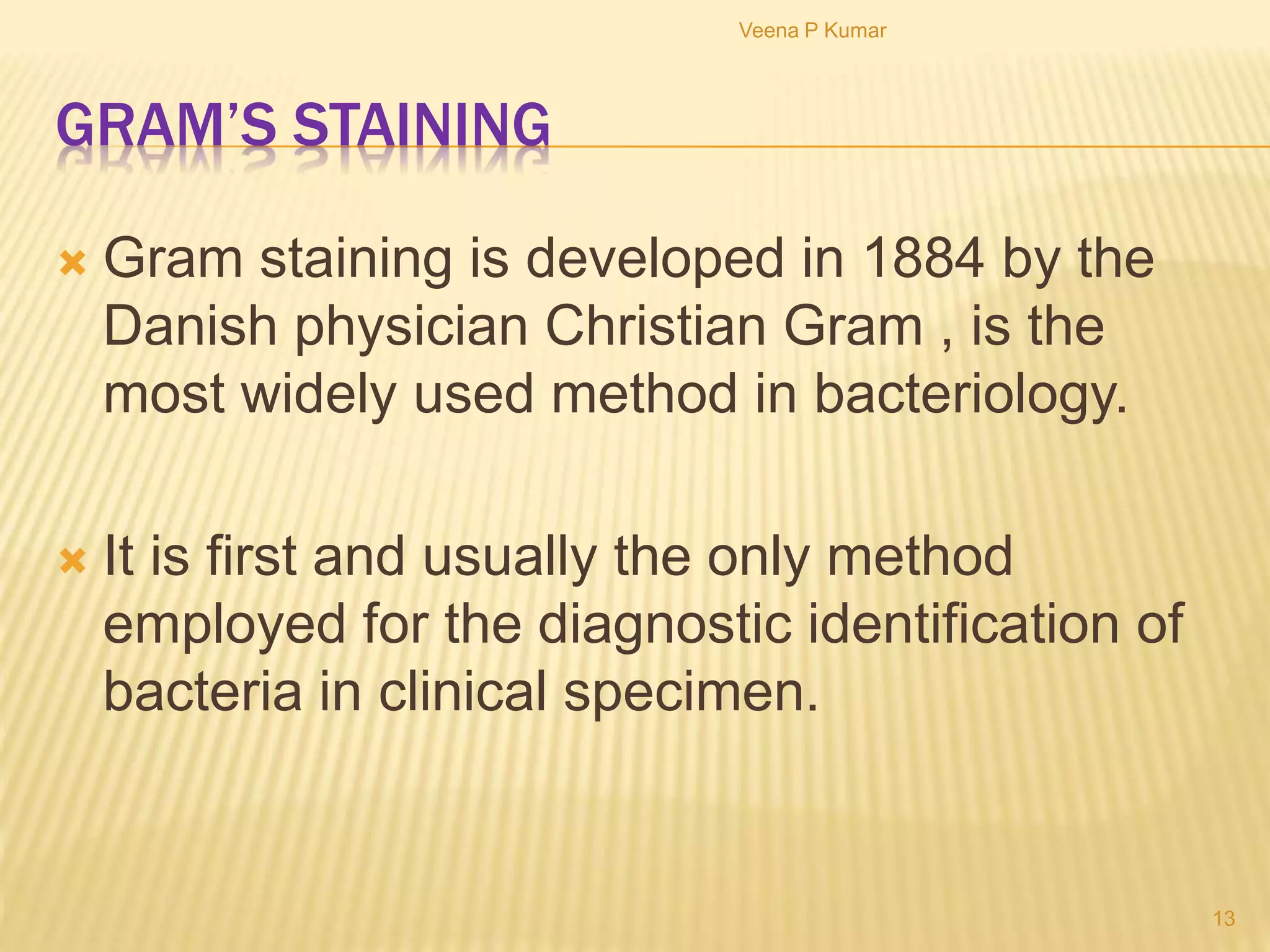 Staining techniques bacteria... | PPTX