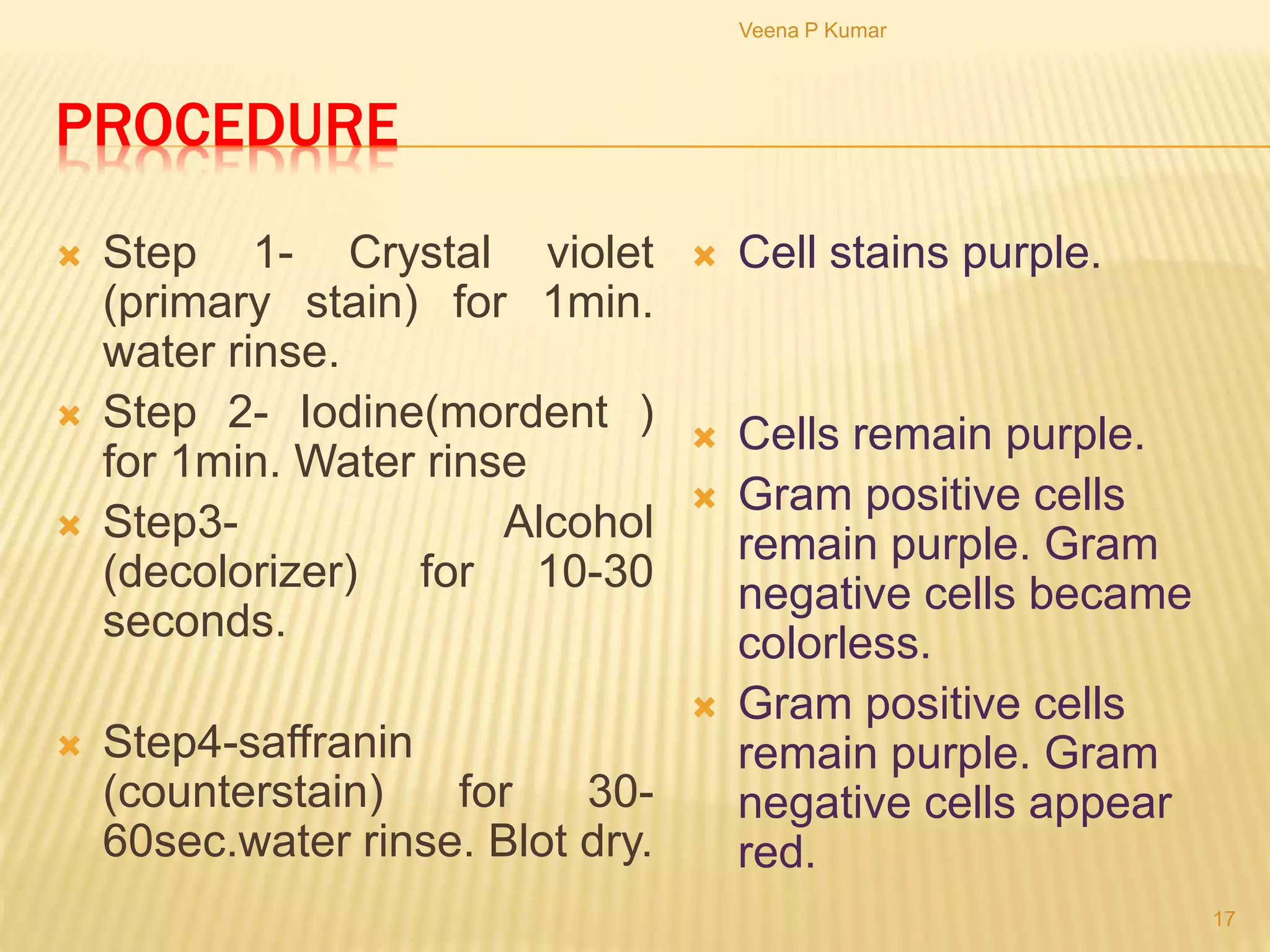 Staining techniques bacteria... | PPTX