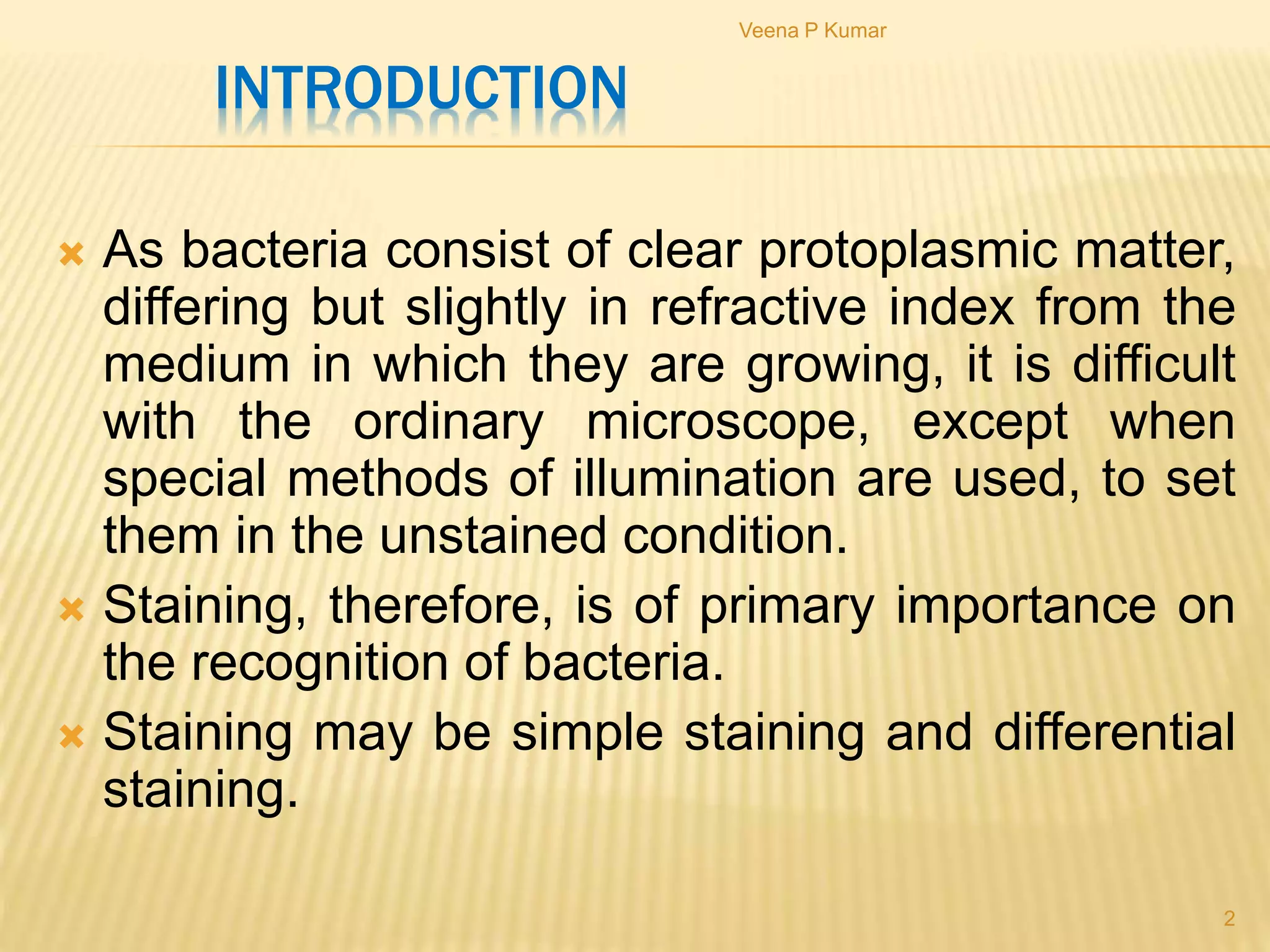 Staining techniques bacteria... | PPTX