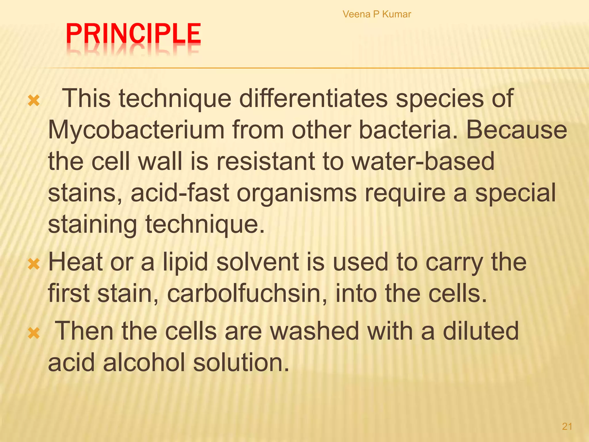 Staining techniques bacteria... | PPTX