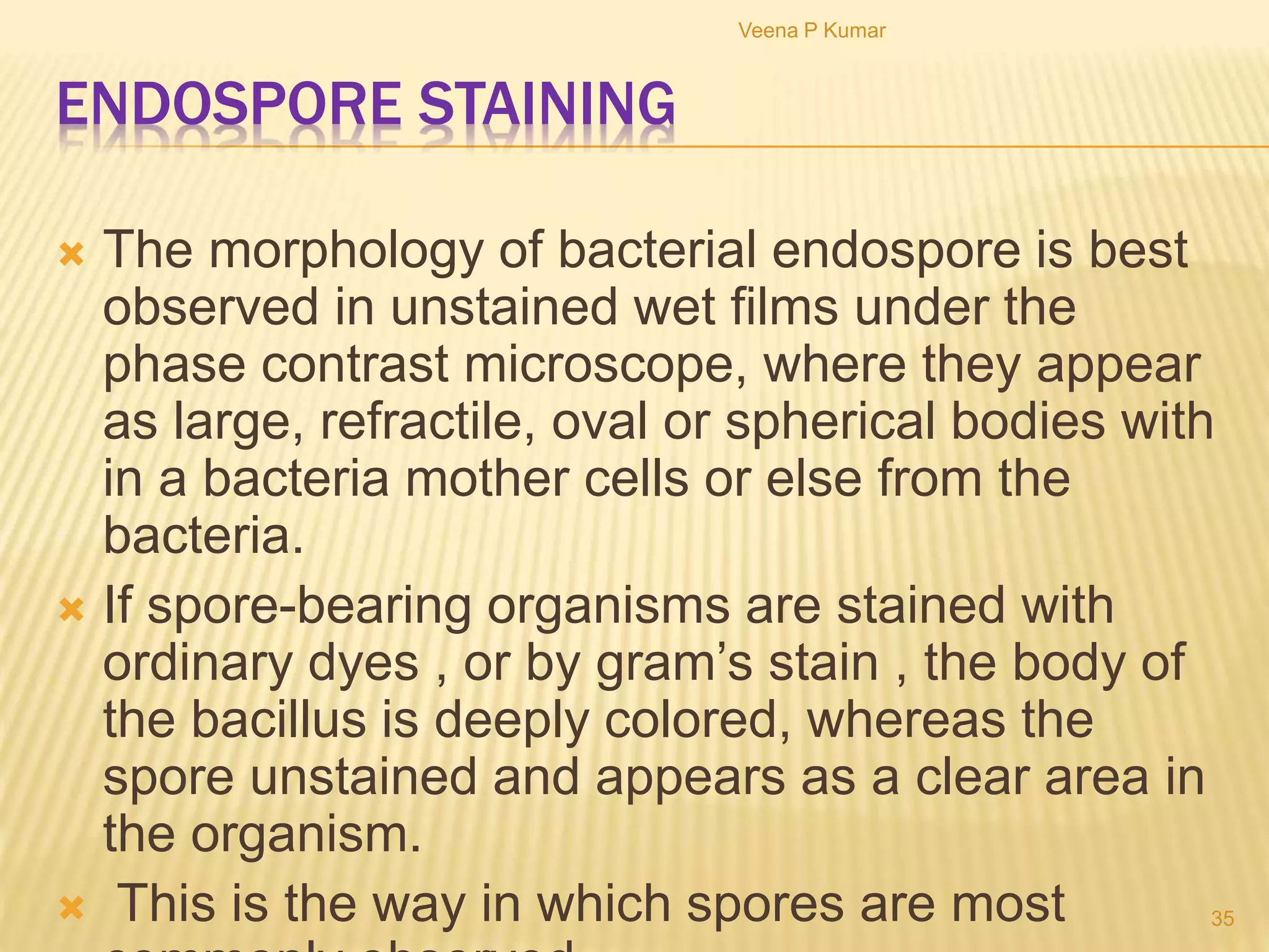 Staining techniques bacteria... | PPTX