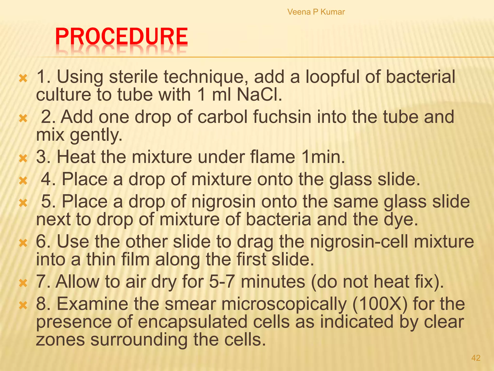 Staining techniques bacteria... | PPTX