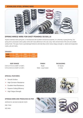 Stainless steel-wires | PDF | Manufacturing Industry | Industries