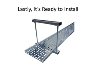 Stainless cable tray installation | PDF