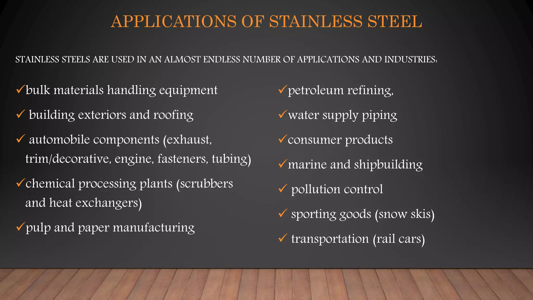 Stainless steel | PPTX