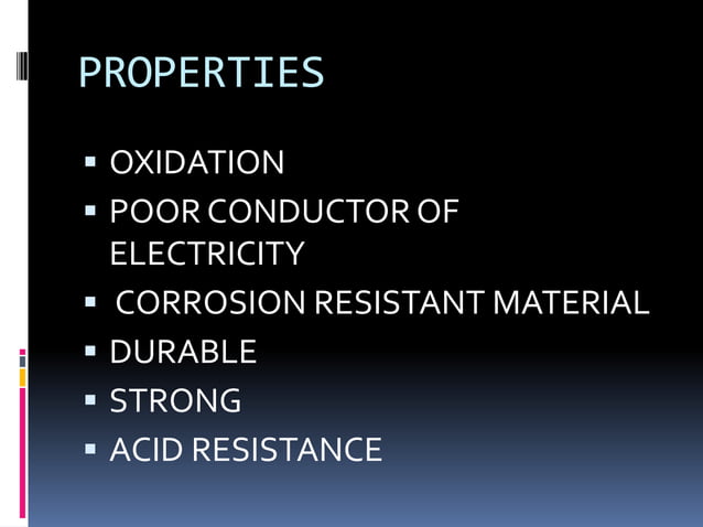 Stainless Steel | PPTX | Chemistry | Science