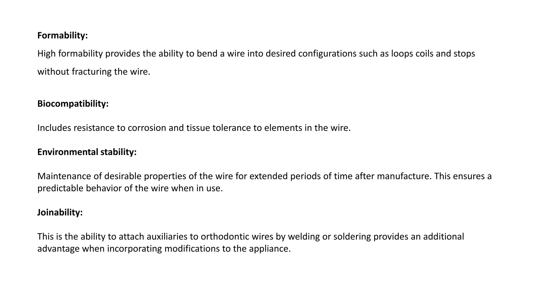 Stainless steel in orthodontics | PPTX