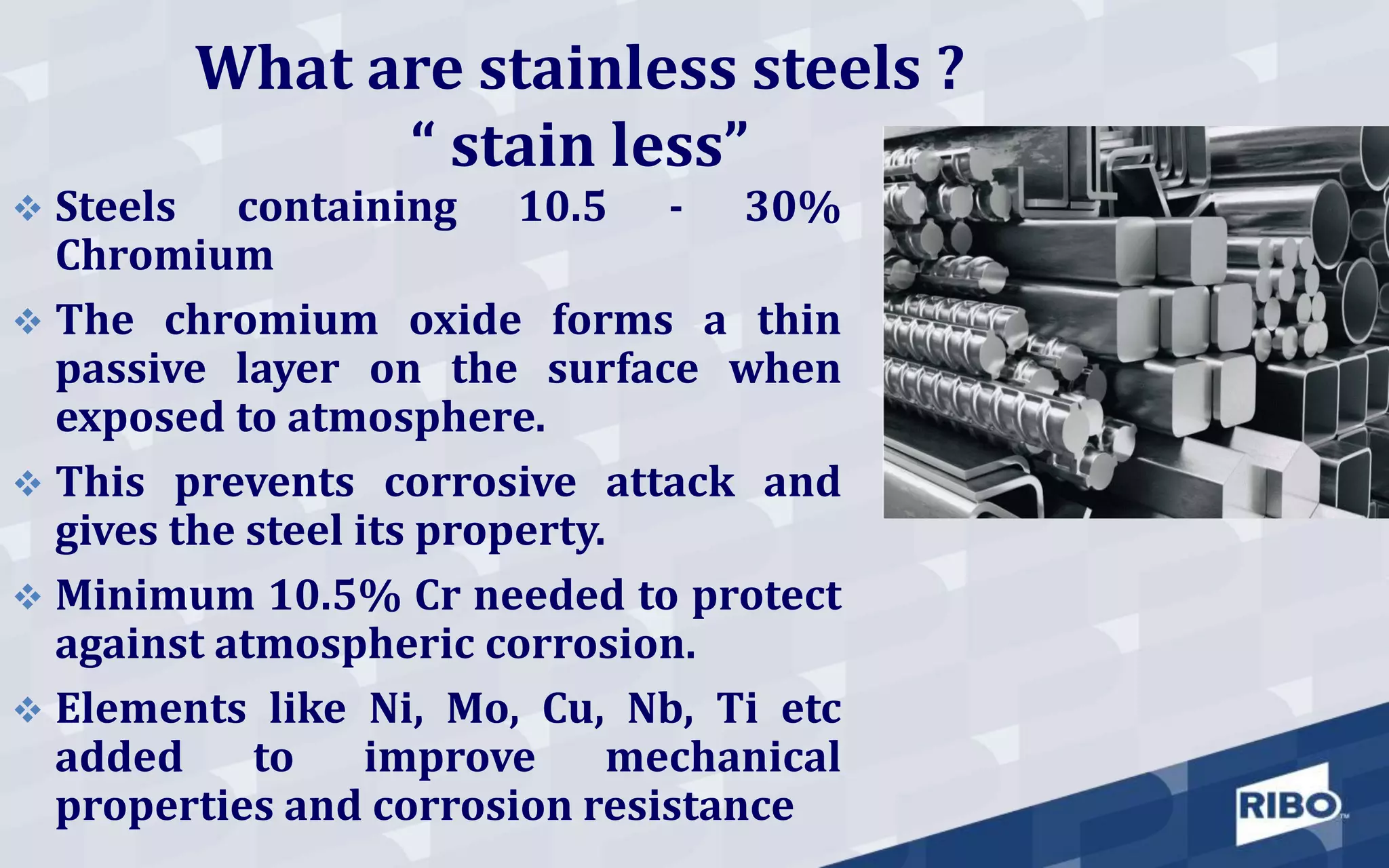 Stainless steel | PPTX
