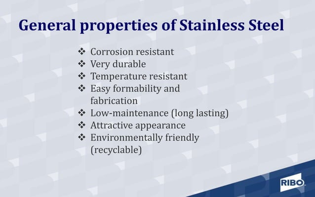 Stainless steel | PPTX | Chemistry | Science