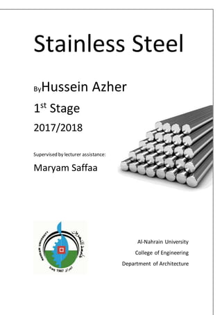 Stainless Steel | PDF