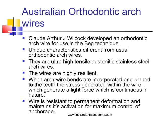 Stainless steel and it’s application in orthodontics /certified fixed orthodontic courses by ...