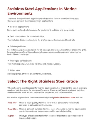 Stainless Steel Applications And Performance in Marine Industry.pdf