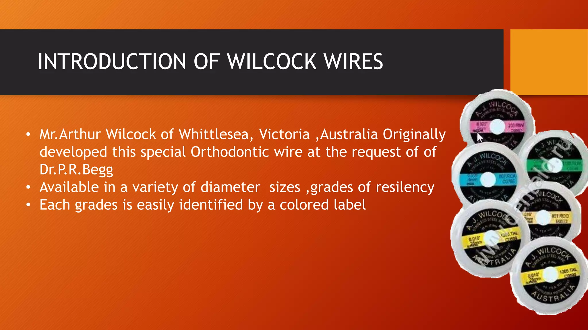 STAINLESS STEEL IN ORTHODONTICS | PPTX