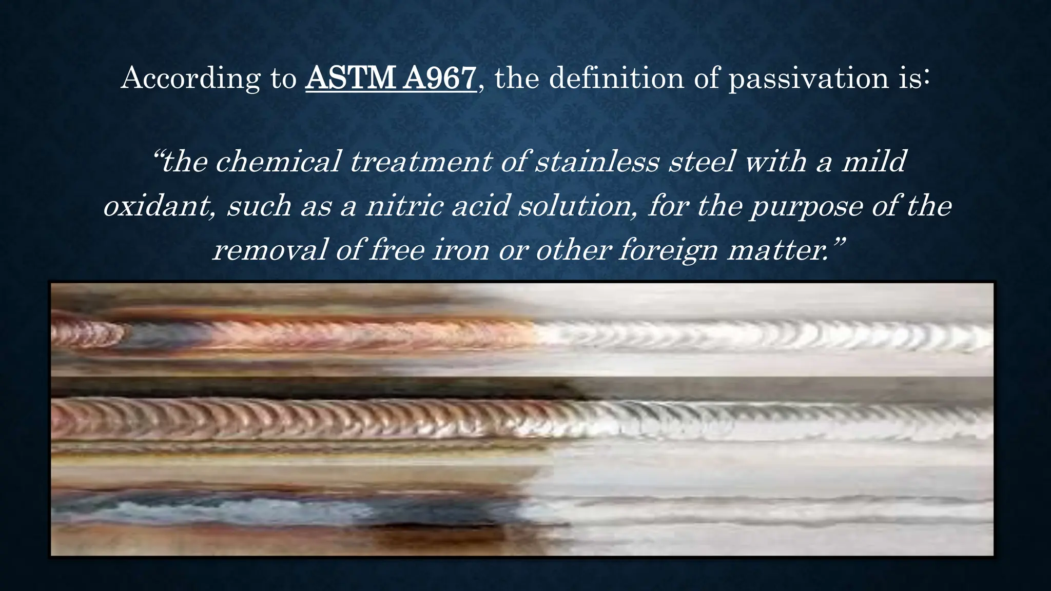 Stainless Steel & Brass Passivation.pptx
