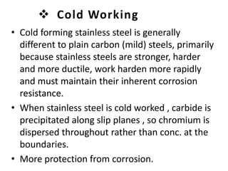 Stainless Steel in Dentistry | PPTX