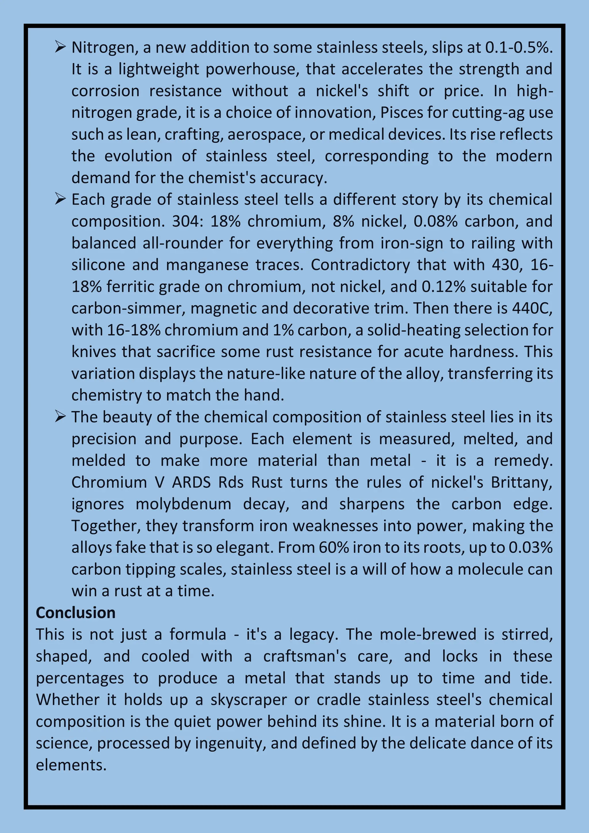 Stainless Steel Composition Key Elements Unveiled.pdf