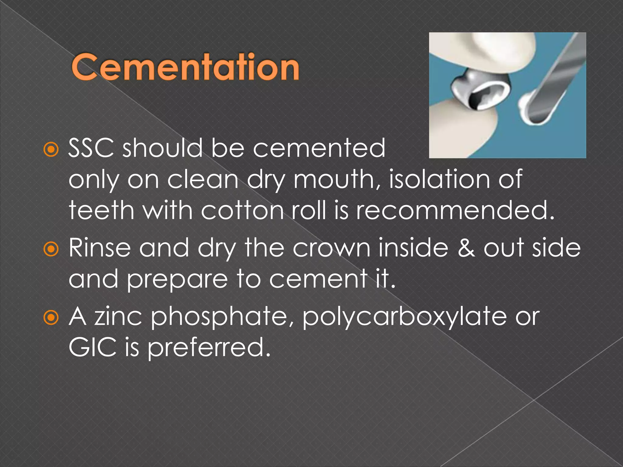 Stainless steel crown | PPTX