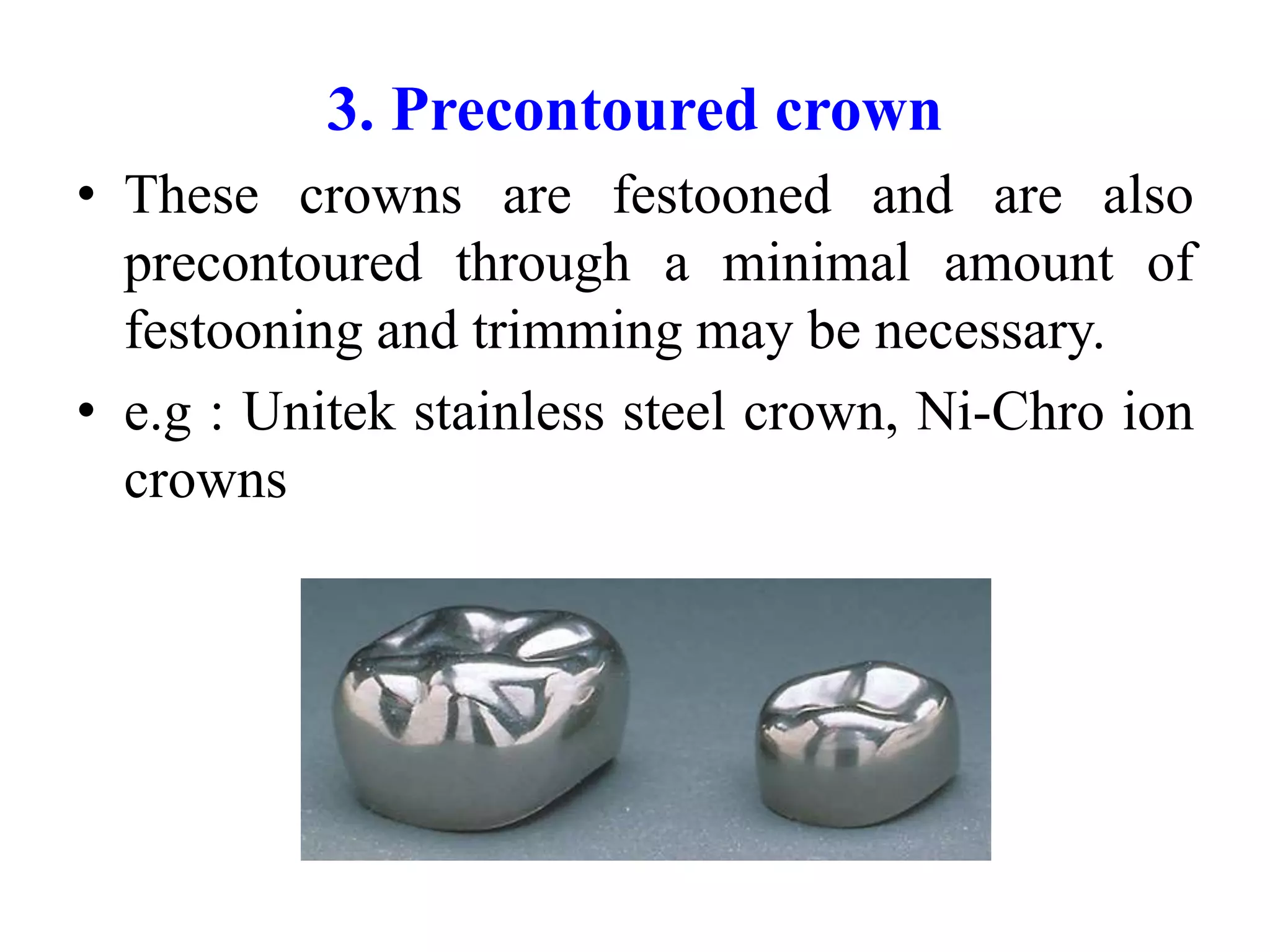 Stainless steel crown .pptx
