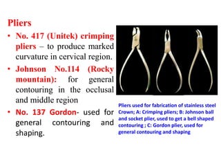 Stainless steel crown .pptx