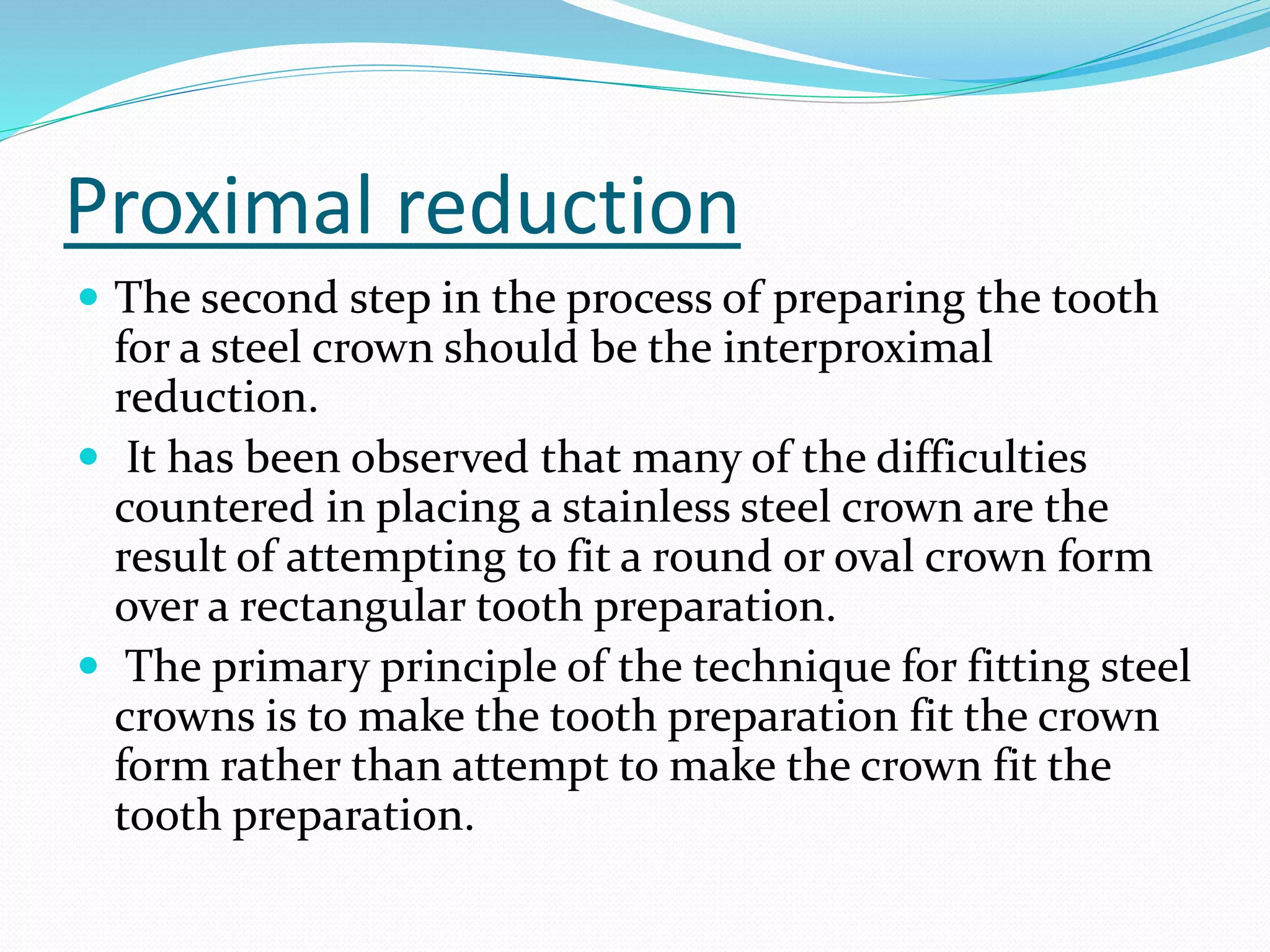 Stainless steel crowns | PPTX