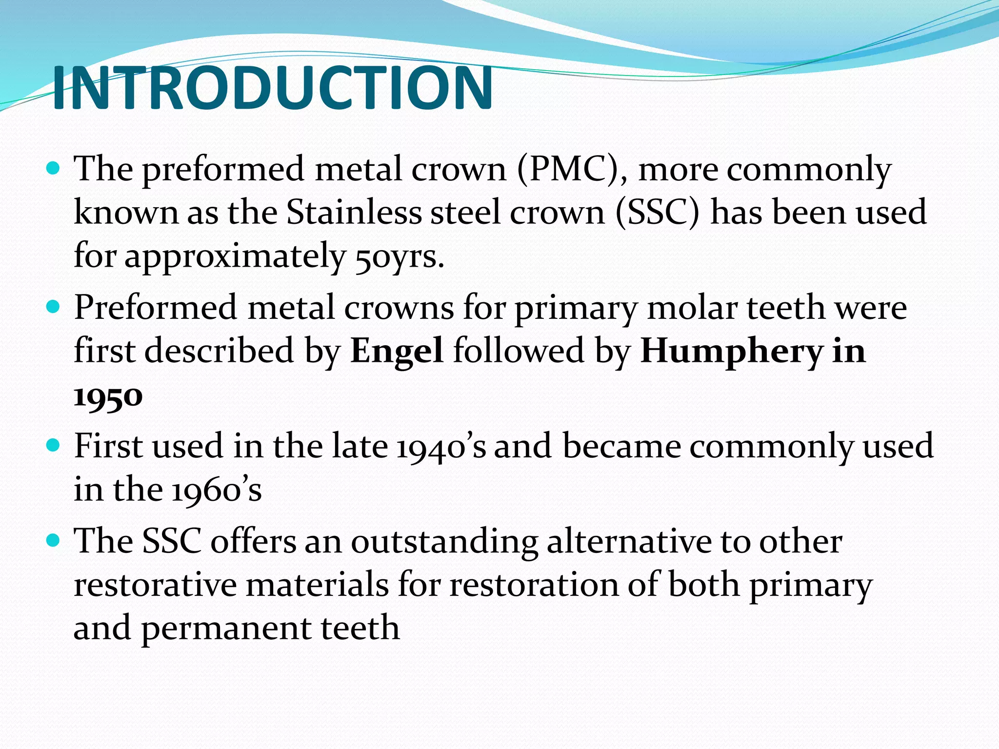 Stainless steel crowns | PPTX