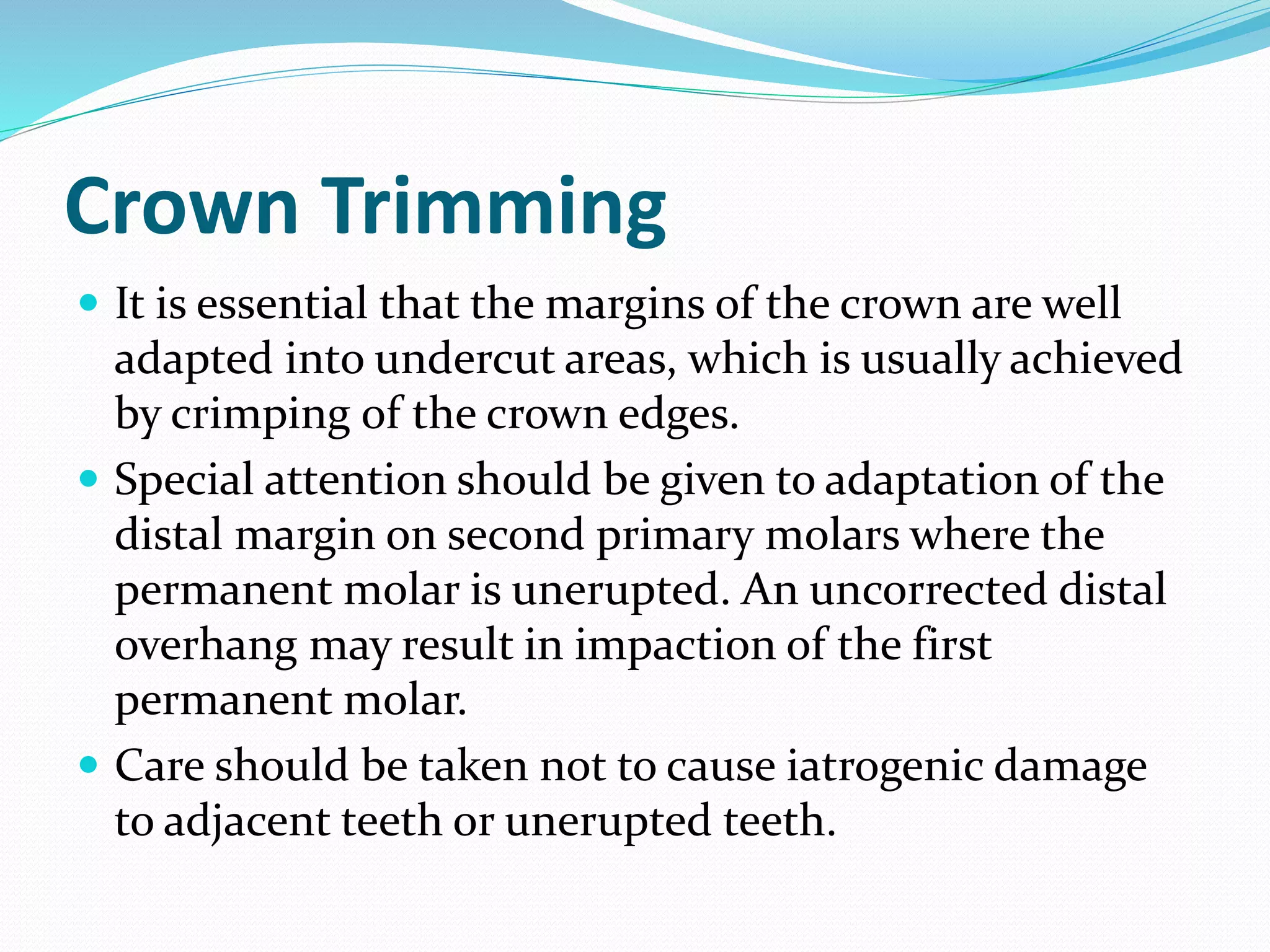 Stainless steel crowns | PPTX