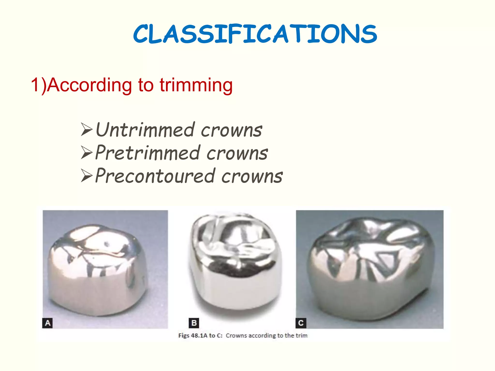 Stainless Steel Crowns | PPTX