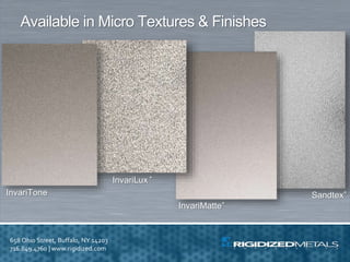 Stainless Steel for Elevator Doors & Cab Interiors | PPTX