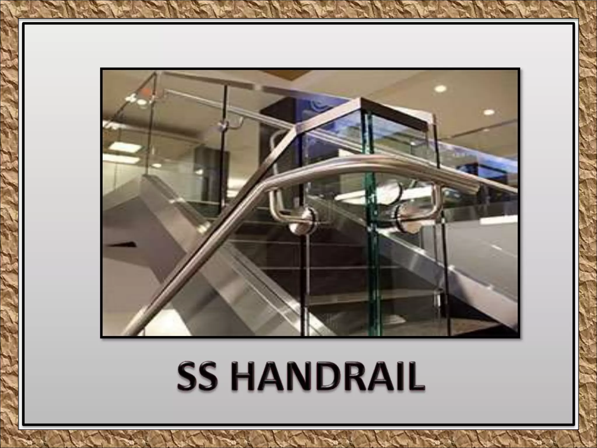 Stainless Steel Hand Railing,SS Hand Railings with Glass,SS Railing ...