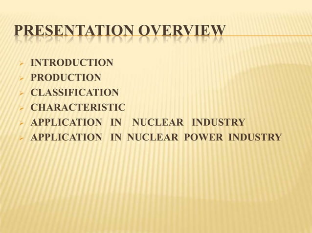 Stainless steel in nuclear | PPTX | Chemistry | Science