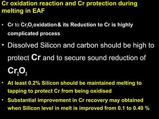 Fundamentals of Stainless steel melting | PPT