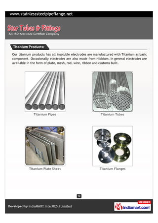 Star Tubes & Fittings, Mumbai, Industrial Pipes and pipe Fittings | PDF