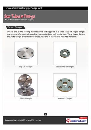 Star Tubes & Fittings, Mumbai, Industrial Pipes and pipe Fittings | PDF