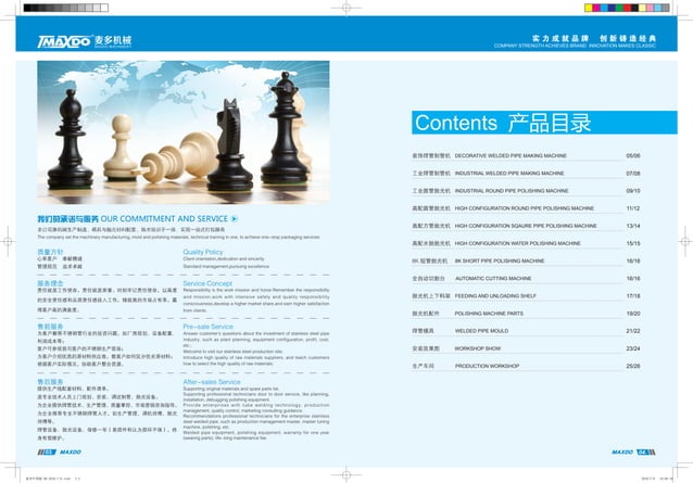 Stainless steel pipe polishing machine company - MaxDo Machinery | PPT