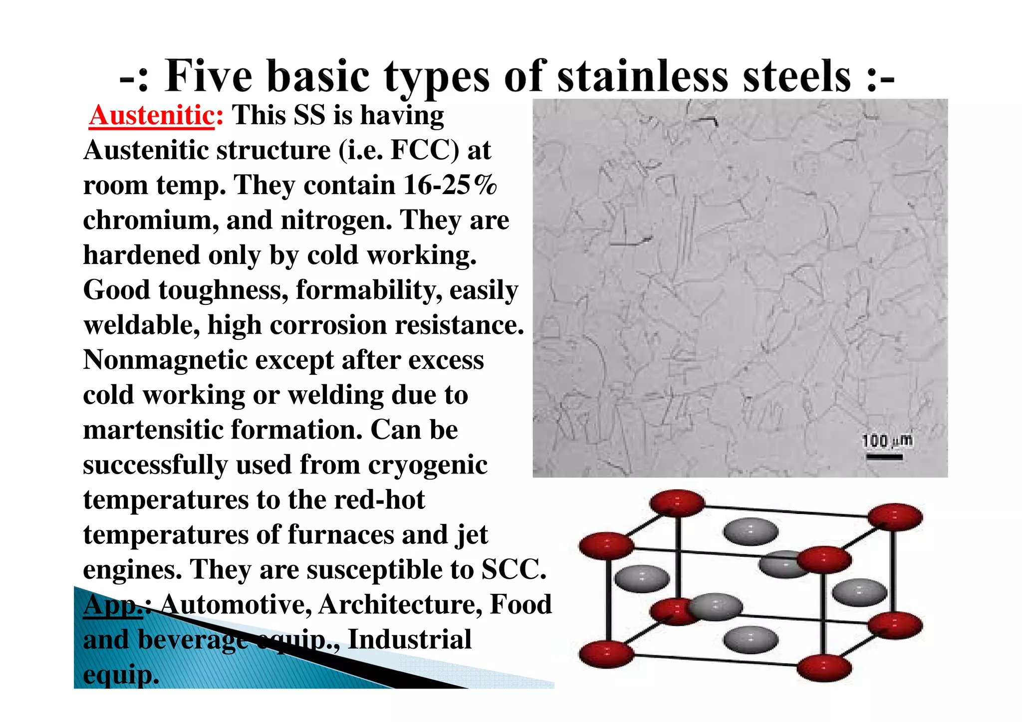 Stainless steel presentation | PDF