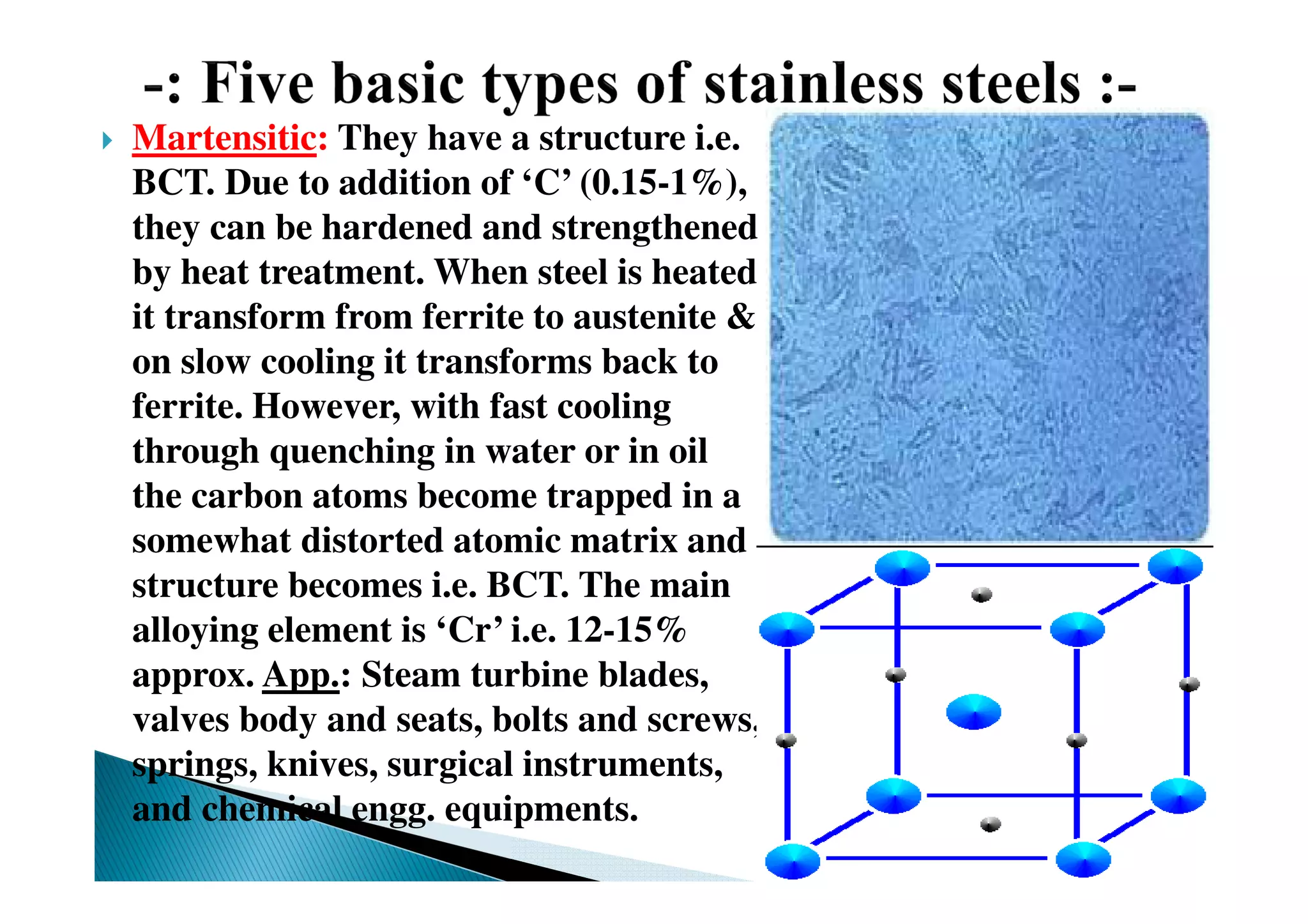 Stainless steel presentation | PDF