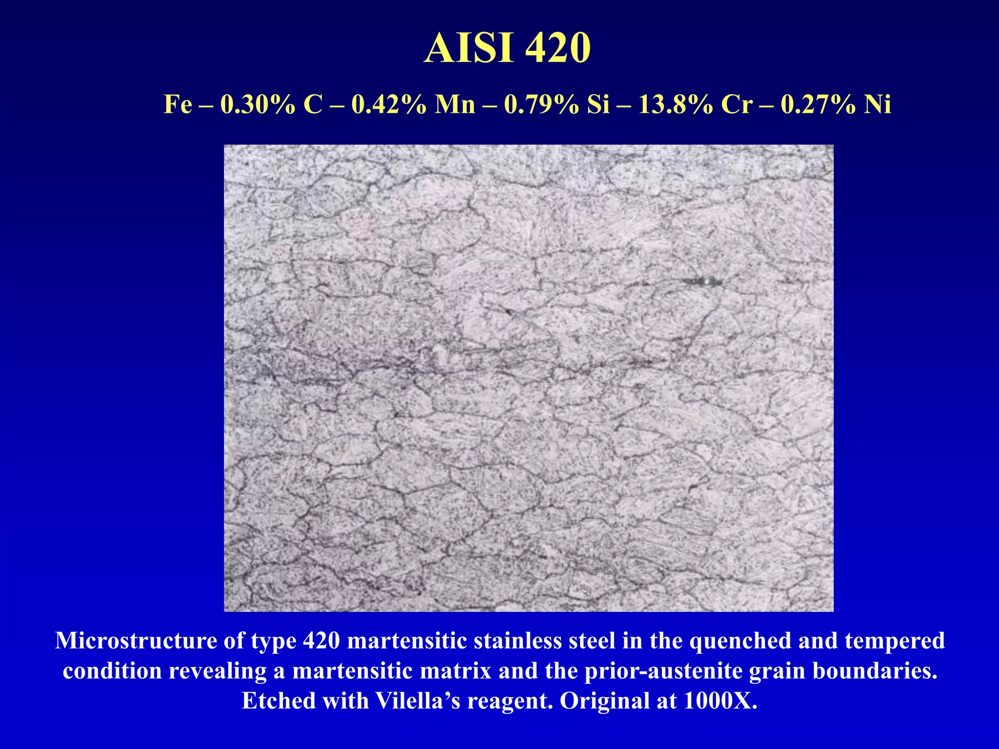 StainlessSteels.pptx | Chemistry | Science
