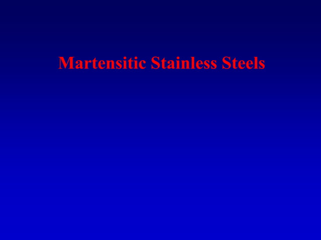 StainlessSteels.pptx | Chemistry | Science