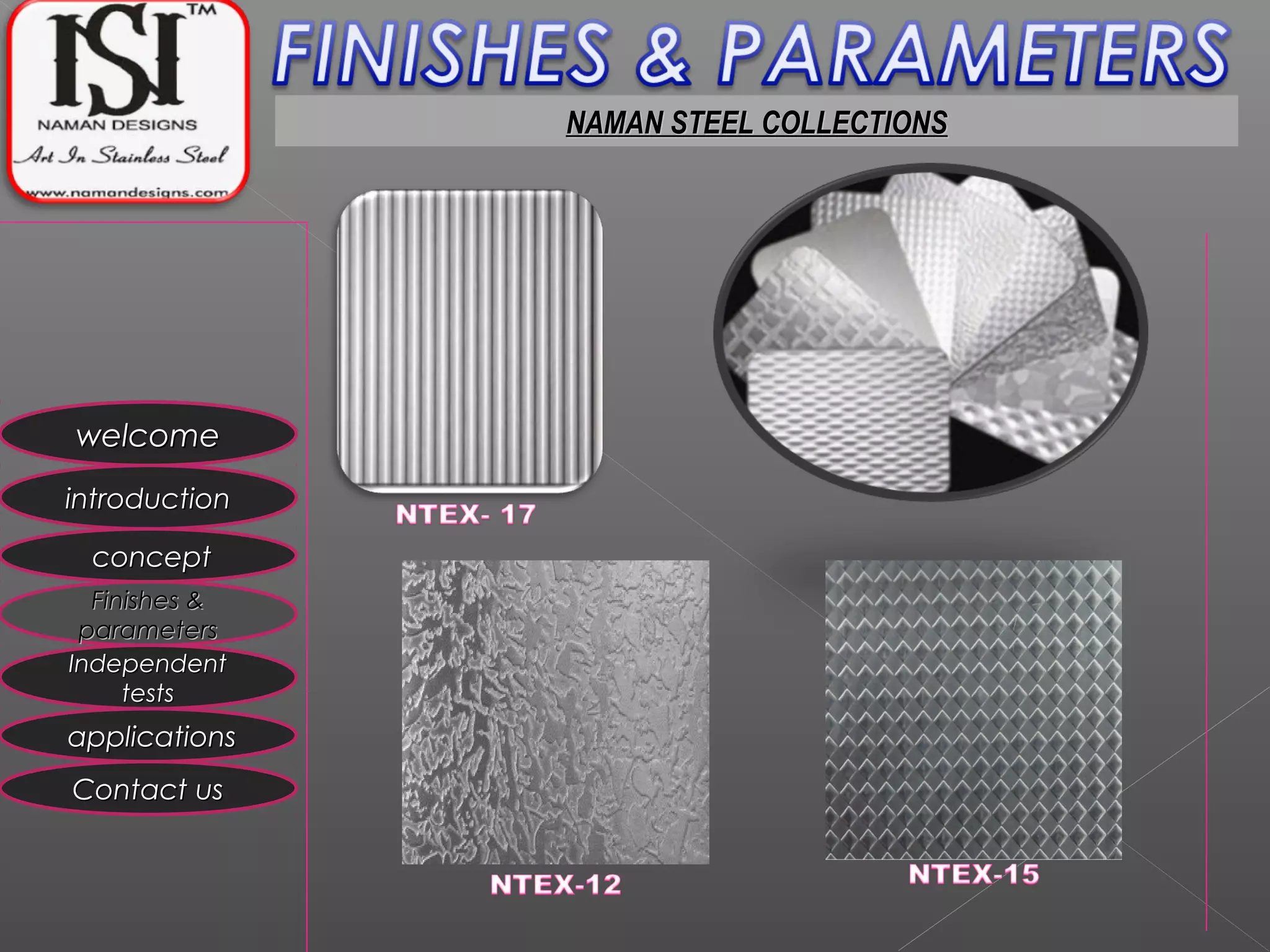 Chequer & dimple Embossed Stainless steel sheets collection india | PPT ...