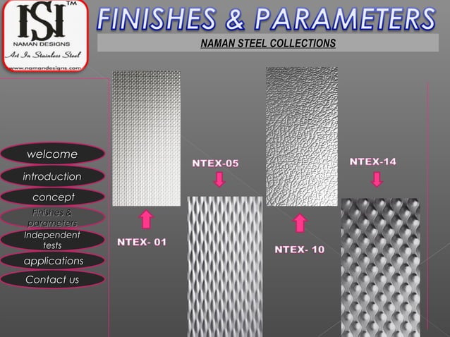 Chequer & dimple Embossed Stainless steel sheets collection india | PPT ...