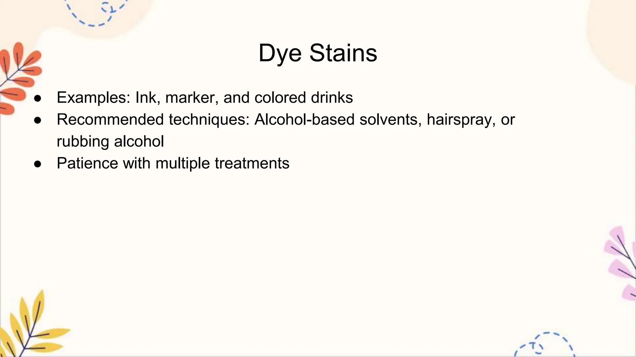 stain removal.pptx HOUSEKEEPING LESSON PPT | PPTX