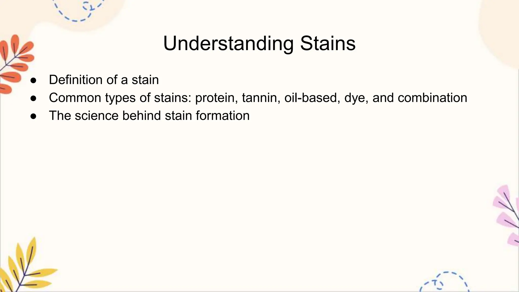 stain removal.pptx HOUSEKEEPING LESSON PPT | PPTX