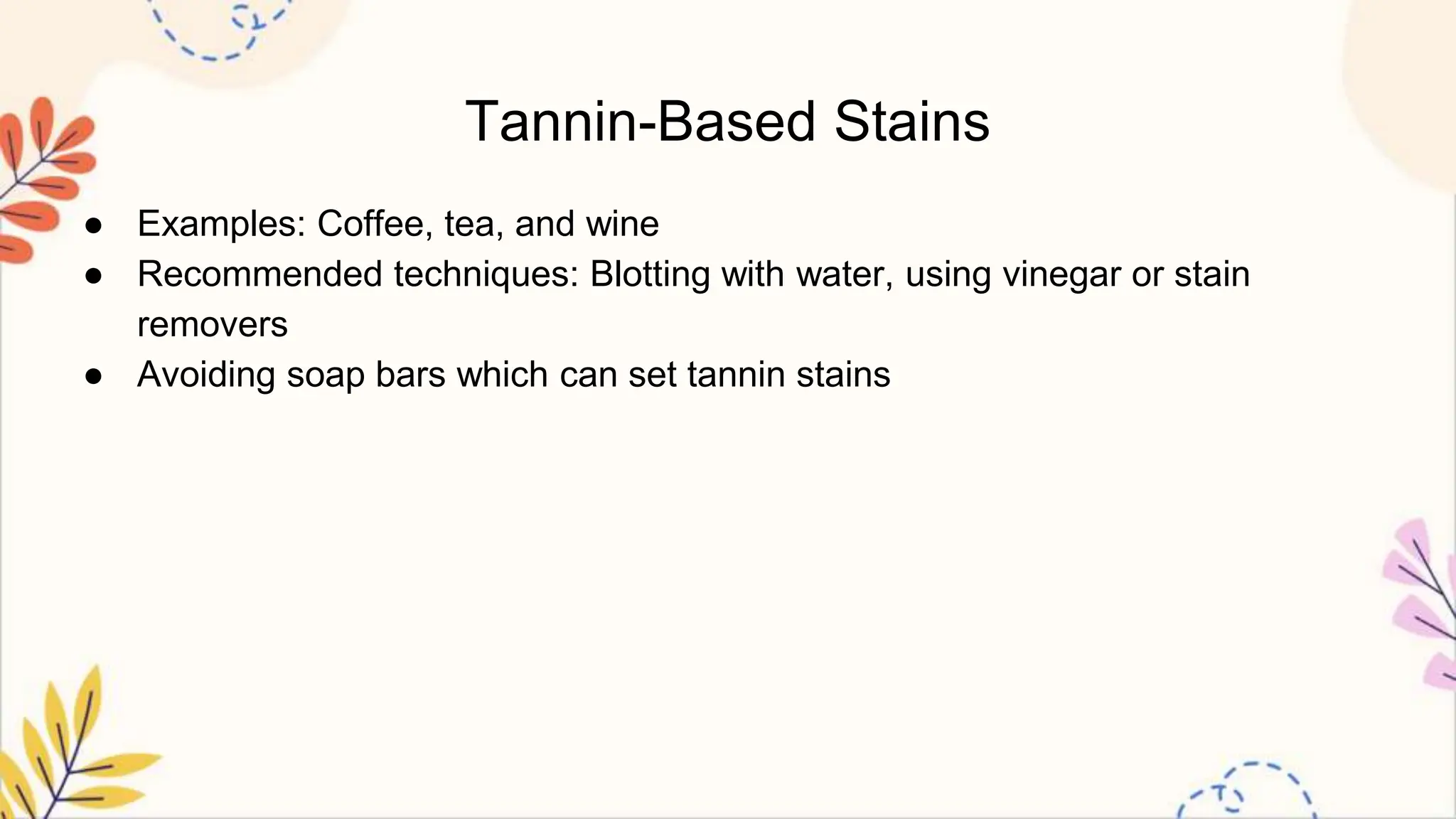 stain removal.pptx HOUSEKEEPING LESSON PPT | PPTX