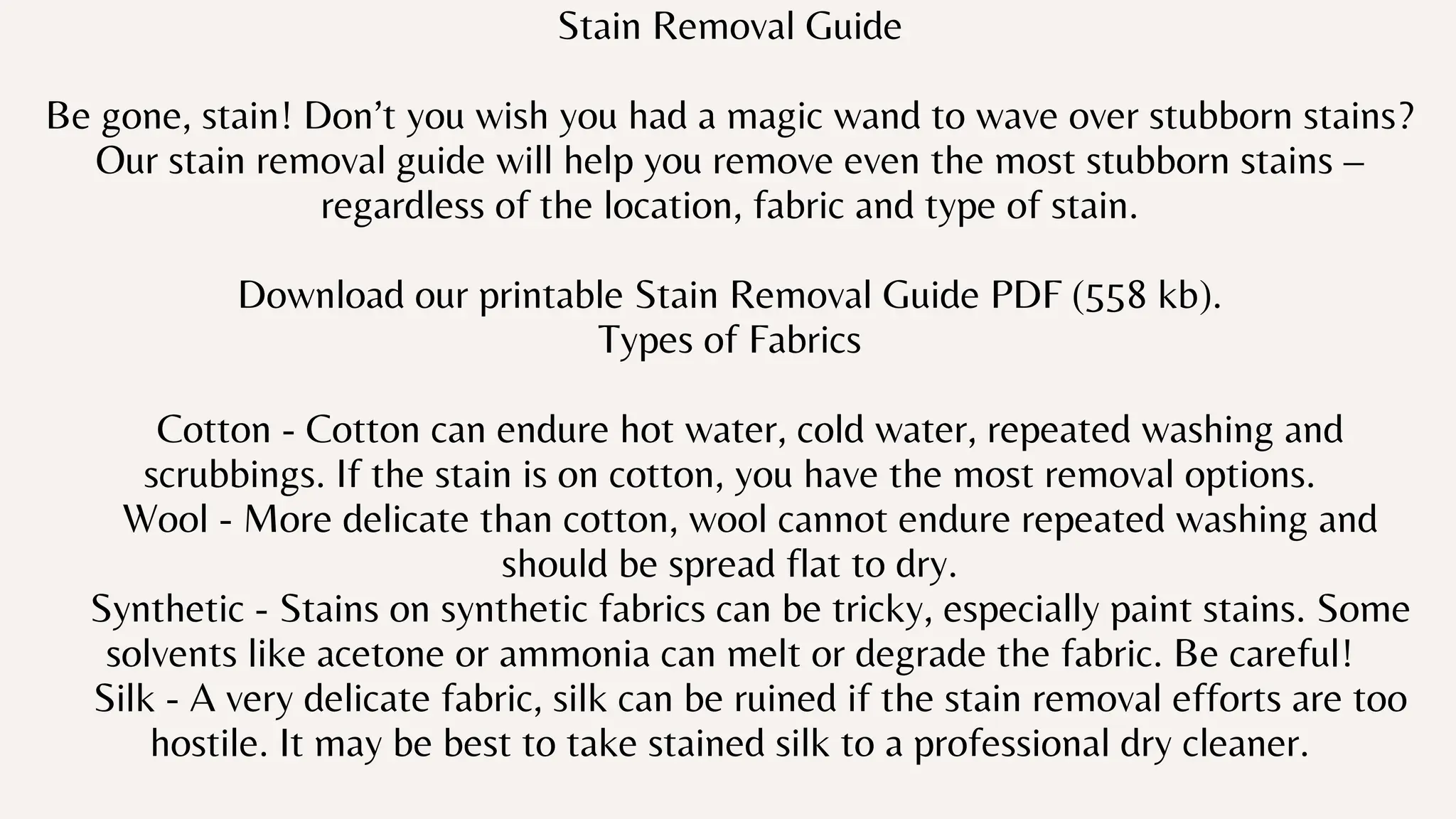 PPT ON THE STAIN REMOVAL GUIDENCE .pdf